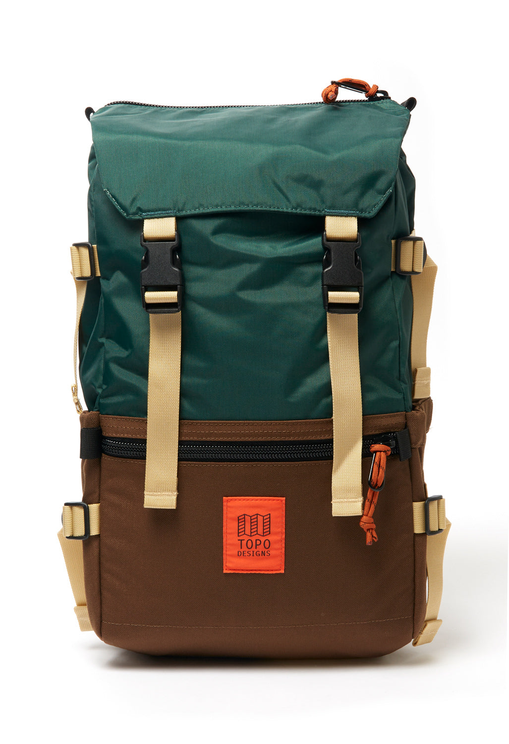 Topo Designs Rover Pack Classic - Forest / Cocoa – Outsiders Store UK